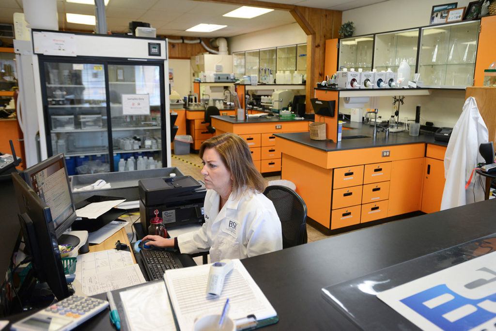 Lead leads to busy days at Vancouver lab | Peninsula Daily News