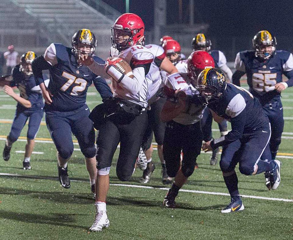 PREP FOOTBALL: Neah Bay surges to semifinal rematch with Lummi ...