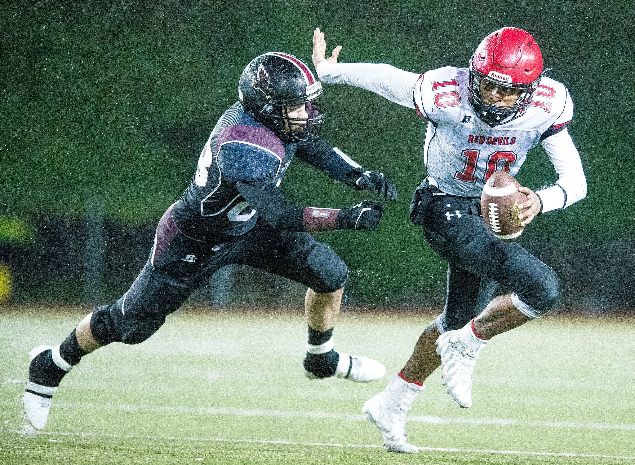 PREP FOOTBALL: Neah Bay rallies to beat old rival Lummi in 1B Semifinal ...