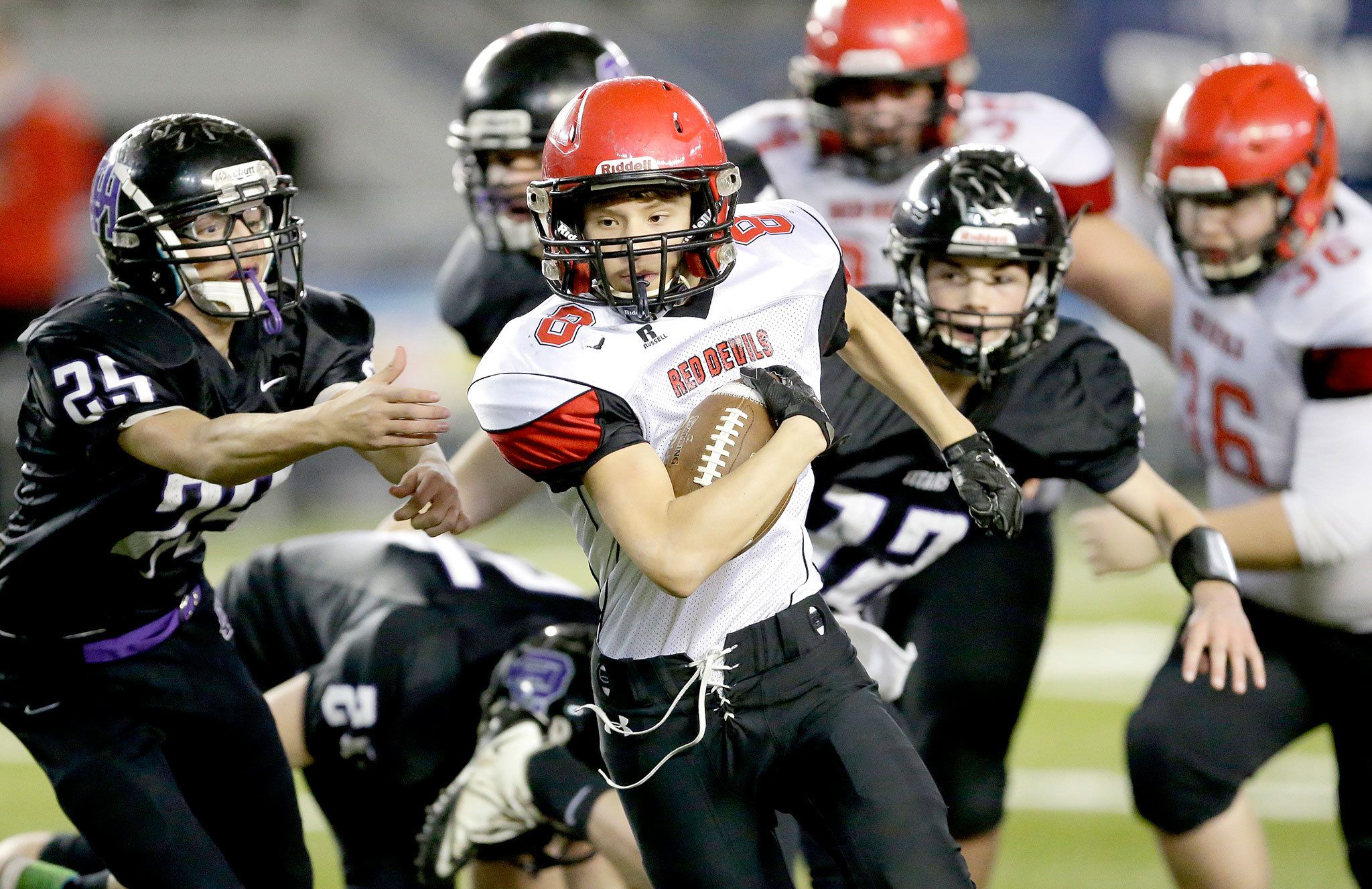 PREP FOOTBALL: Neah Bay passes final test, wins Class 1B state ...