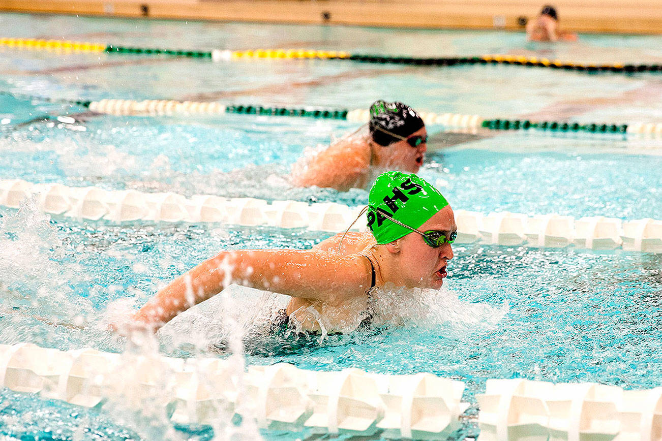 PREP SPORTS ROUNDUP: Rider swimmers sink Peninsula | Peninsula Daily News