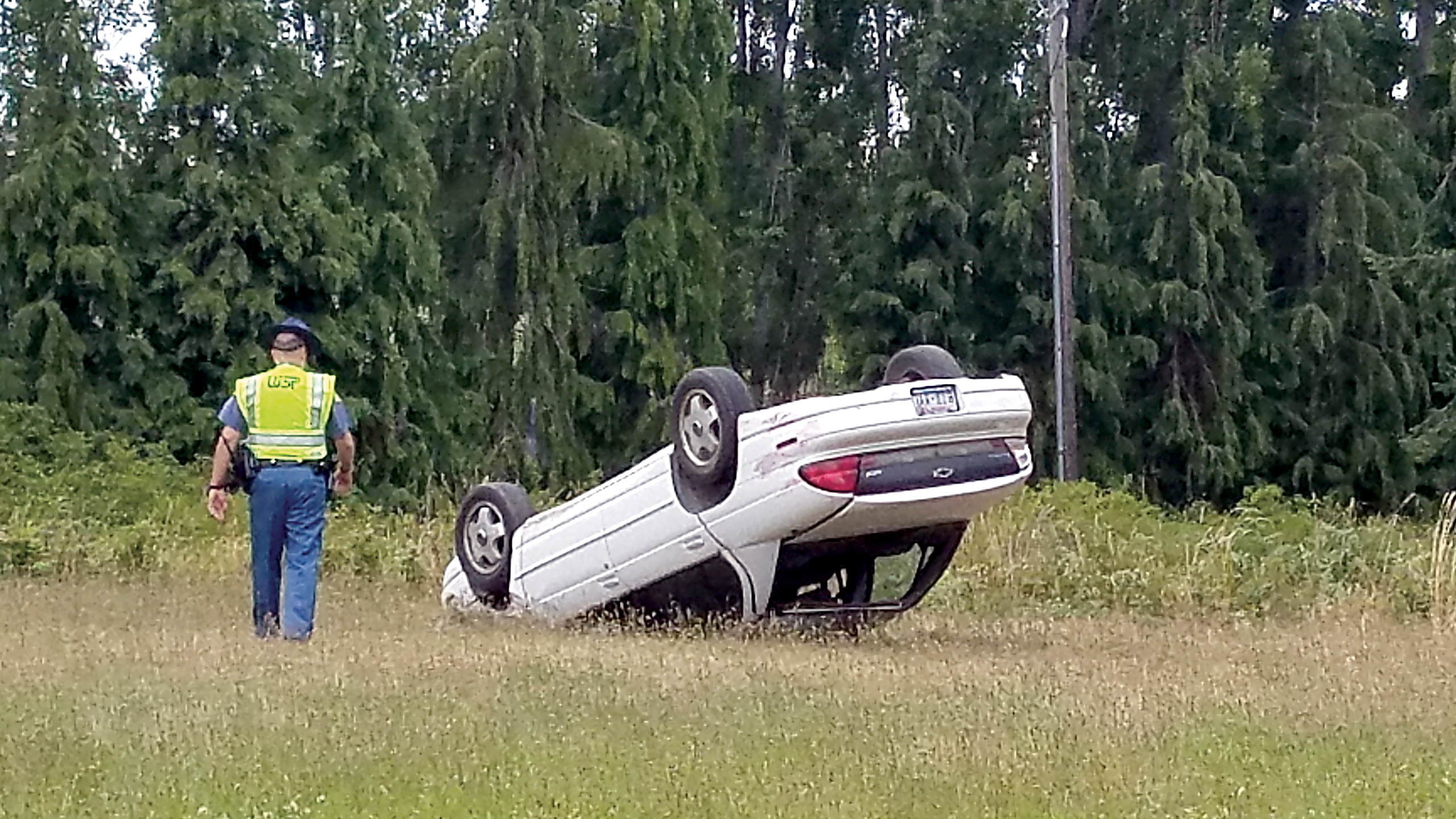 Four teens treated for injuries after car goes 'airborn' near Sequim ...