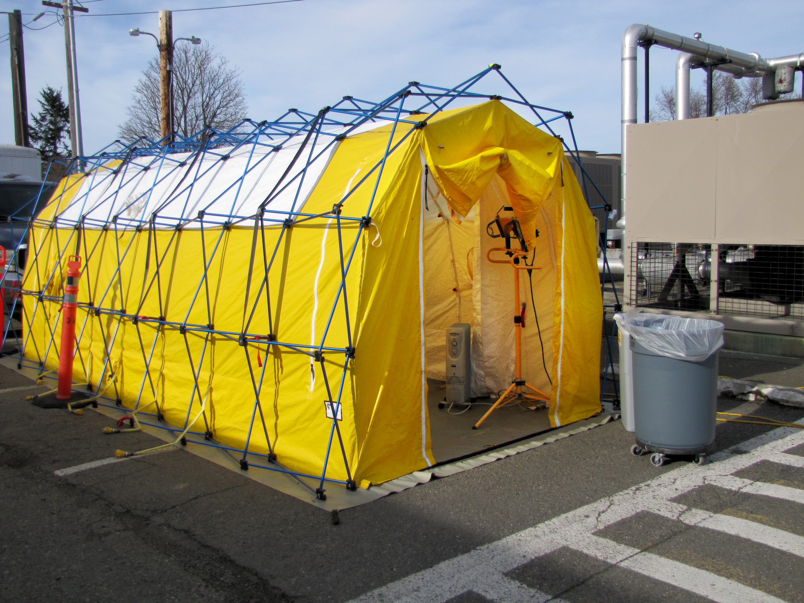 IF YOU MISSED THIS — Olympic Medical Center raises tent to isolate ...