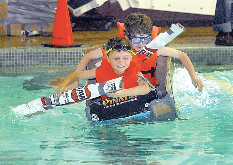 WEEKEND: Cardboard boats to float, race at William Shore Memorial Pool ...