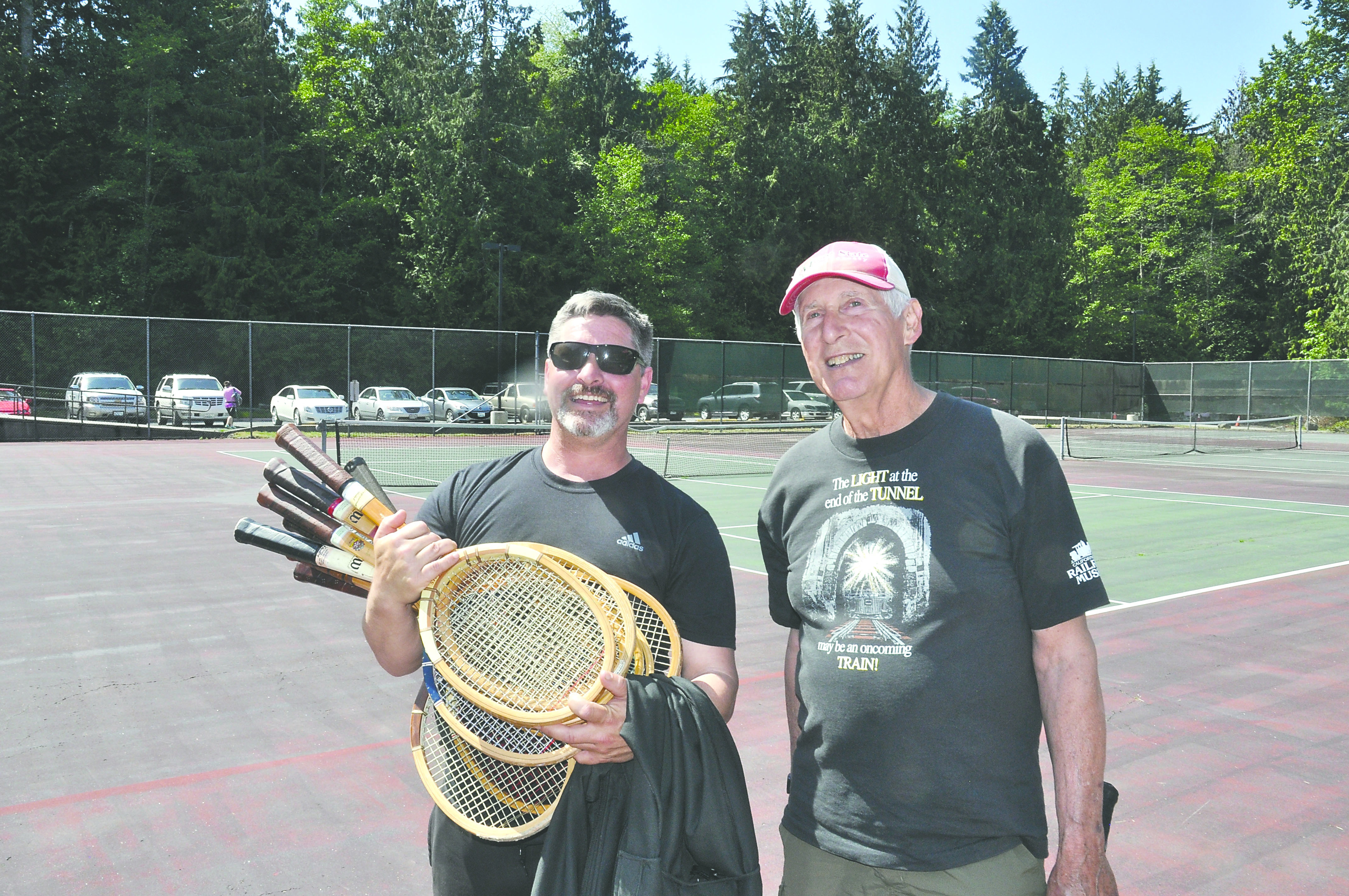 Tennis players say farewell to Peninsula College courts that will make ...