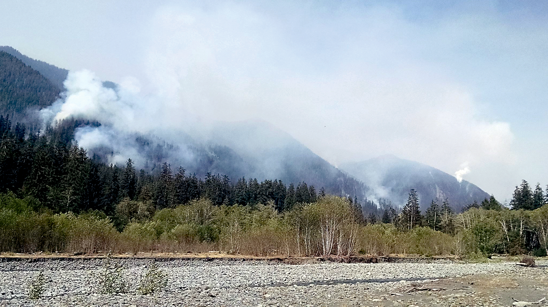 Queets rain forest fire grows sideways; 21 percent contained ...