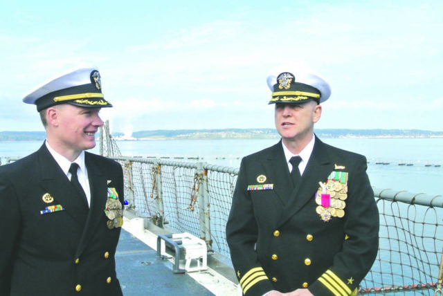 New commander takes helm at Indian Island facility | Peninsula Daily News