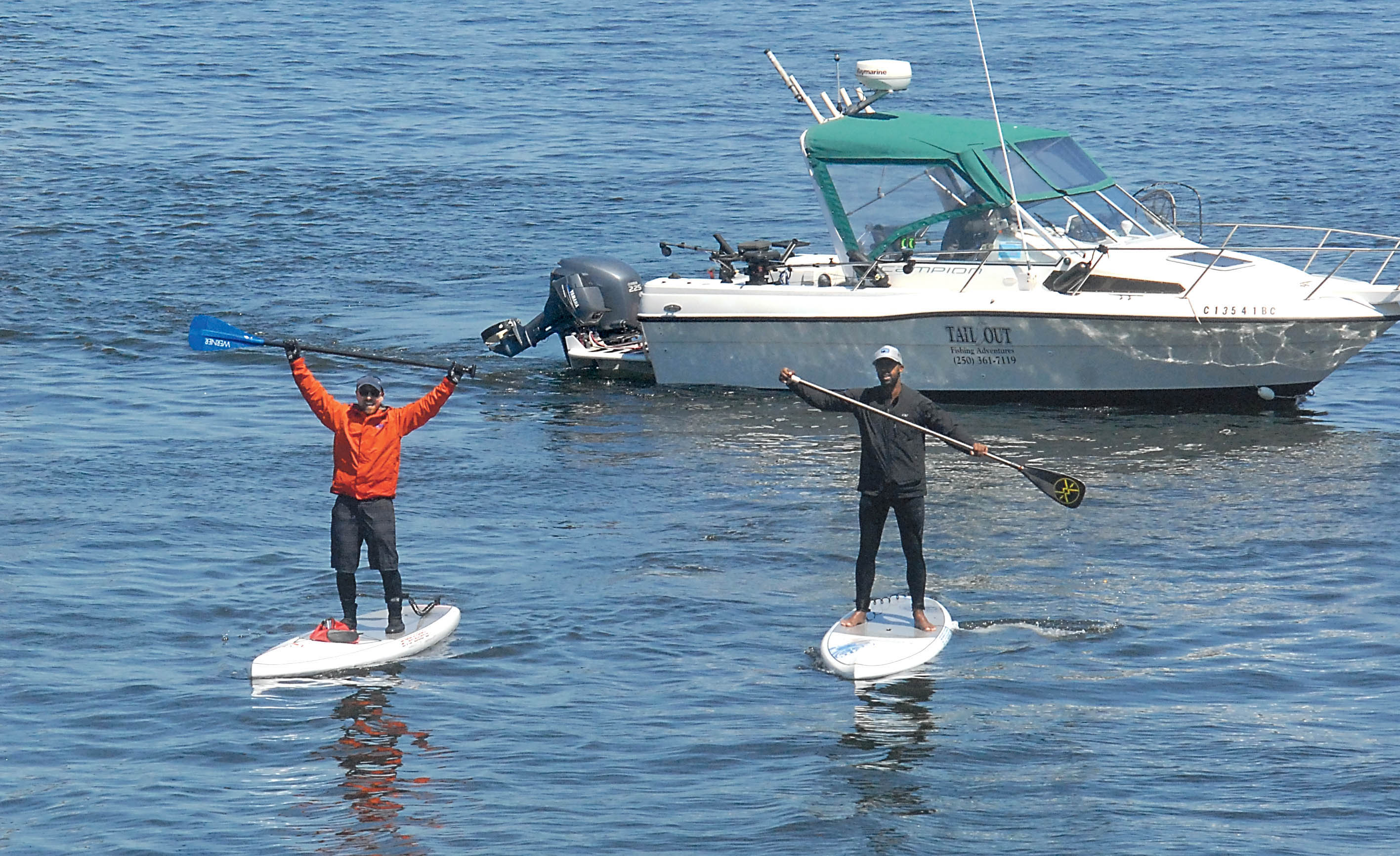 4th UPDATE — Canadian paddleboard riders arrive in Port Angeles ...