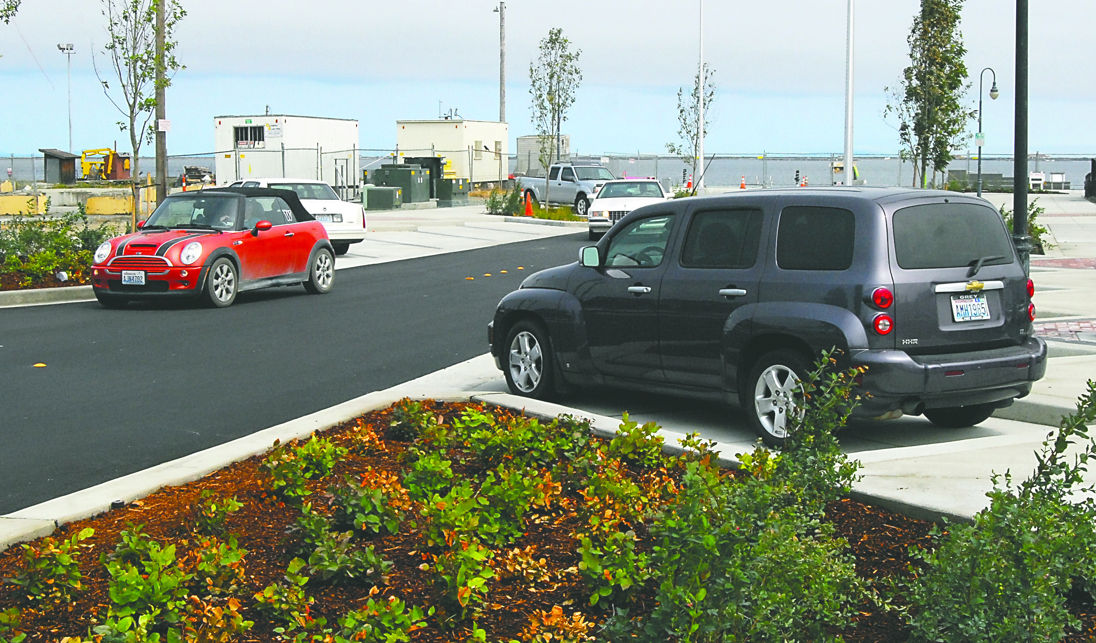 'Reverse-angle' parking introduced on Port Angeles waterfront ...