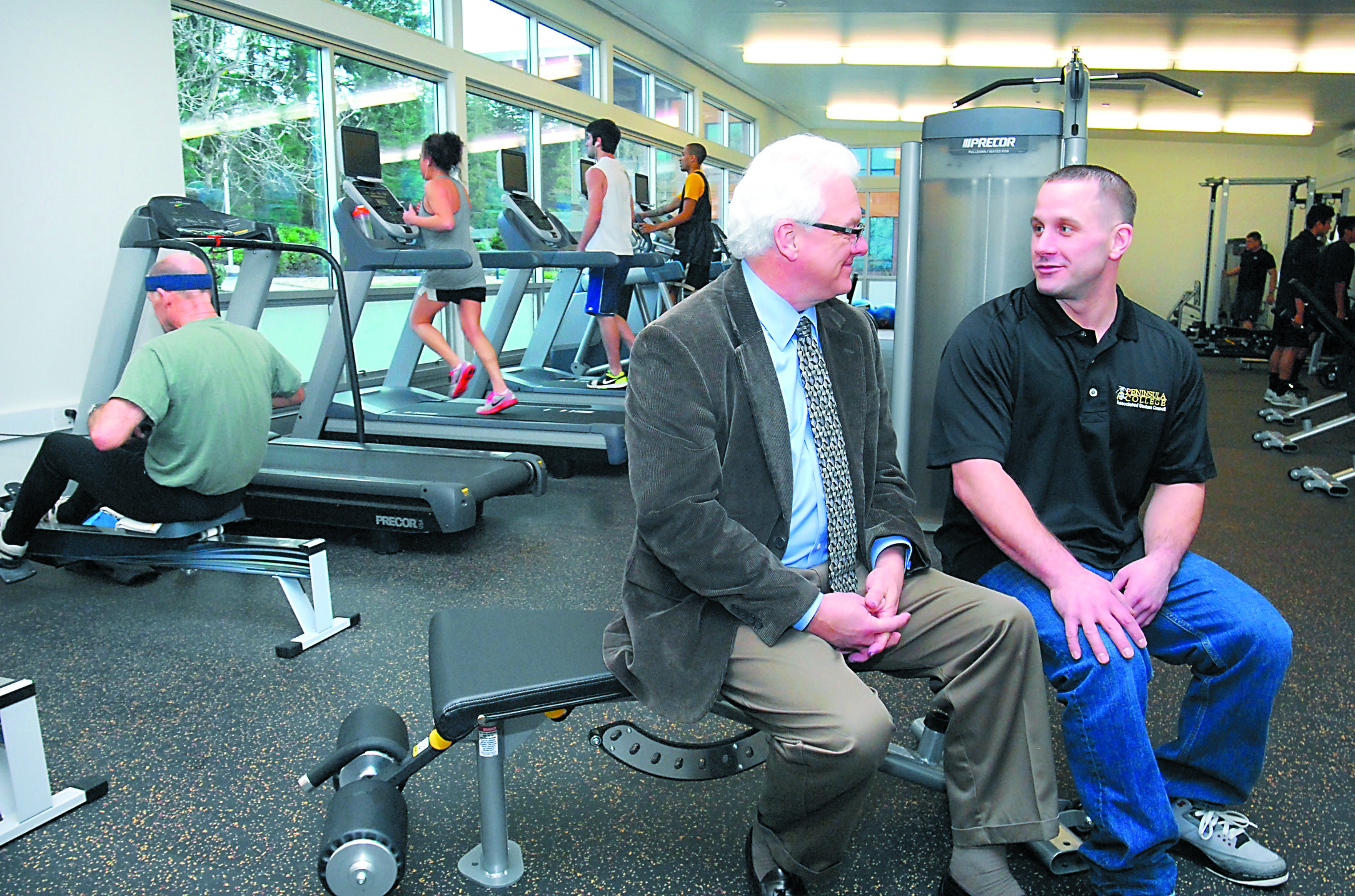 New student fitness center opens at Peninsula College | Peninsula Daily ...