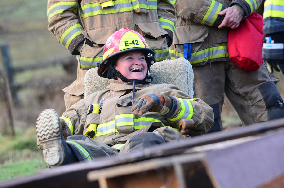 PHOTO GALLERY: Fire protection agencies, Fire Explorer Scouts train on ...