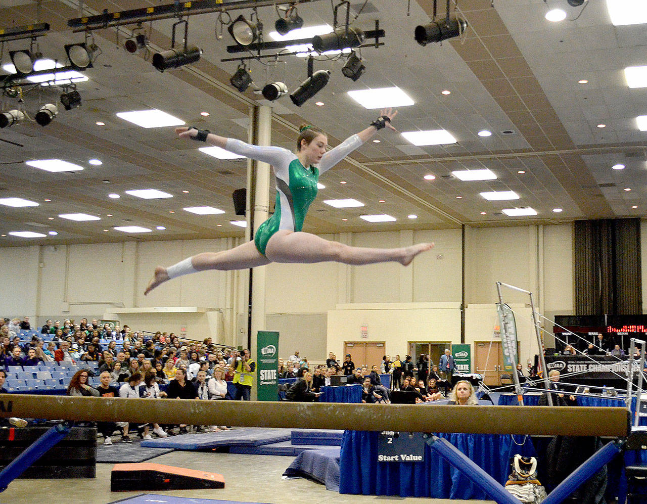 STATE GYMNASTICS AND SWIMMING: Port Angeles’ Middlestead 30th at state ...
