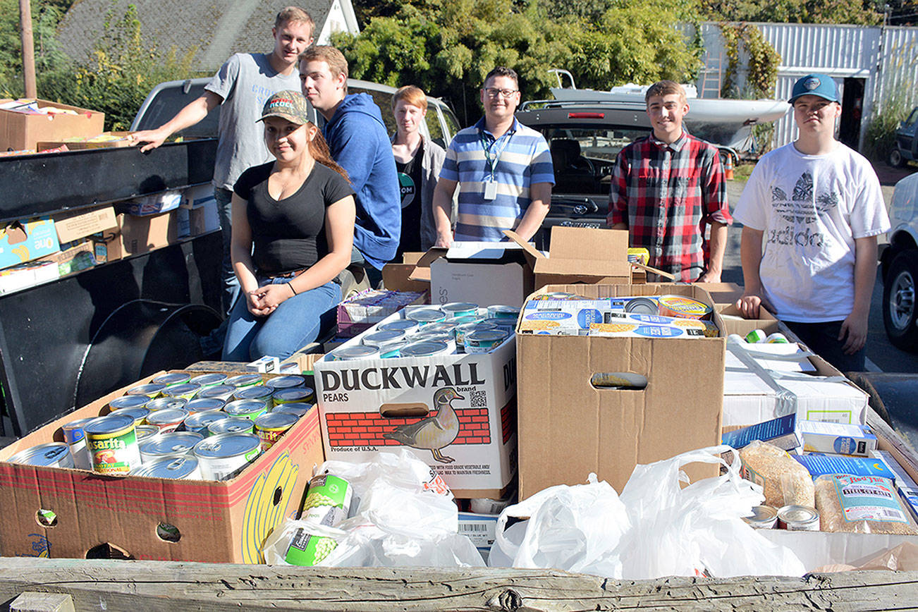 Food drive delivers record bounty for Port Angeles area food bank ...