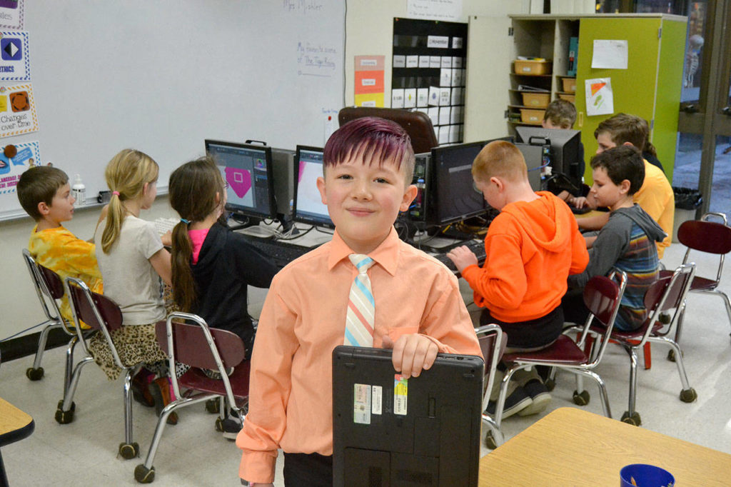 Third-grader joins computer group, helps start school club | Peninsula ...