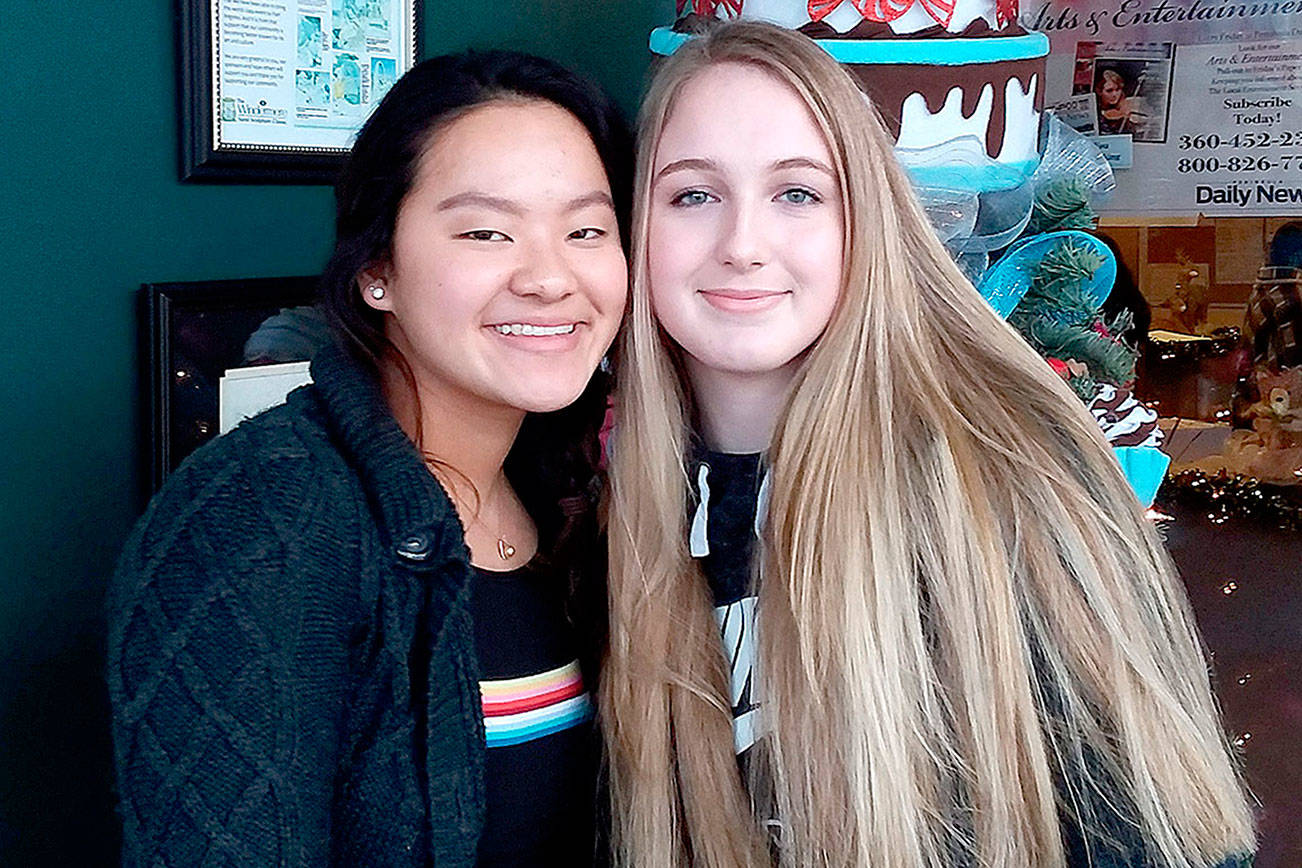 ALL PENINSULA SWIMMING co-MVPs: Port Angeles’ Nadia Cole and Felicia ...