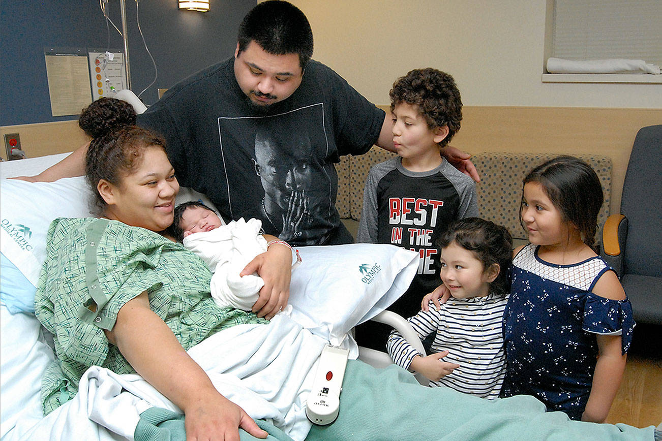 It’s a boy — first birth of year on Peninsula in Port Angeles ...