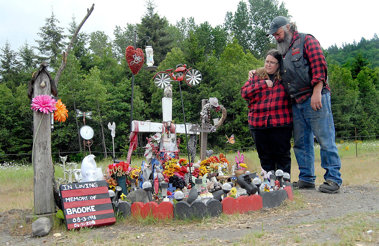 Roadside memorial to daughter to be taken down this summer | Peninsula ...