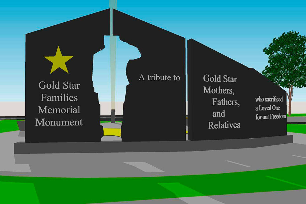 Gold Star Memorial Monument breaks ground on Saturday | Peninsula Daily ...