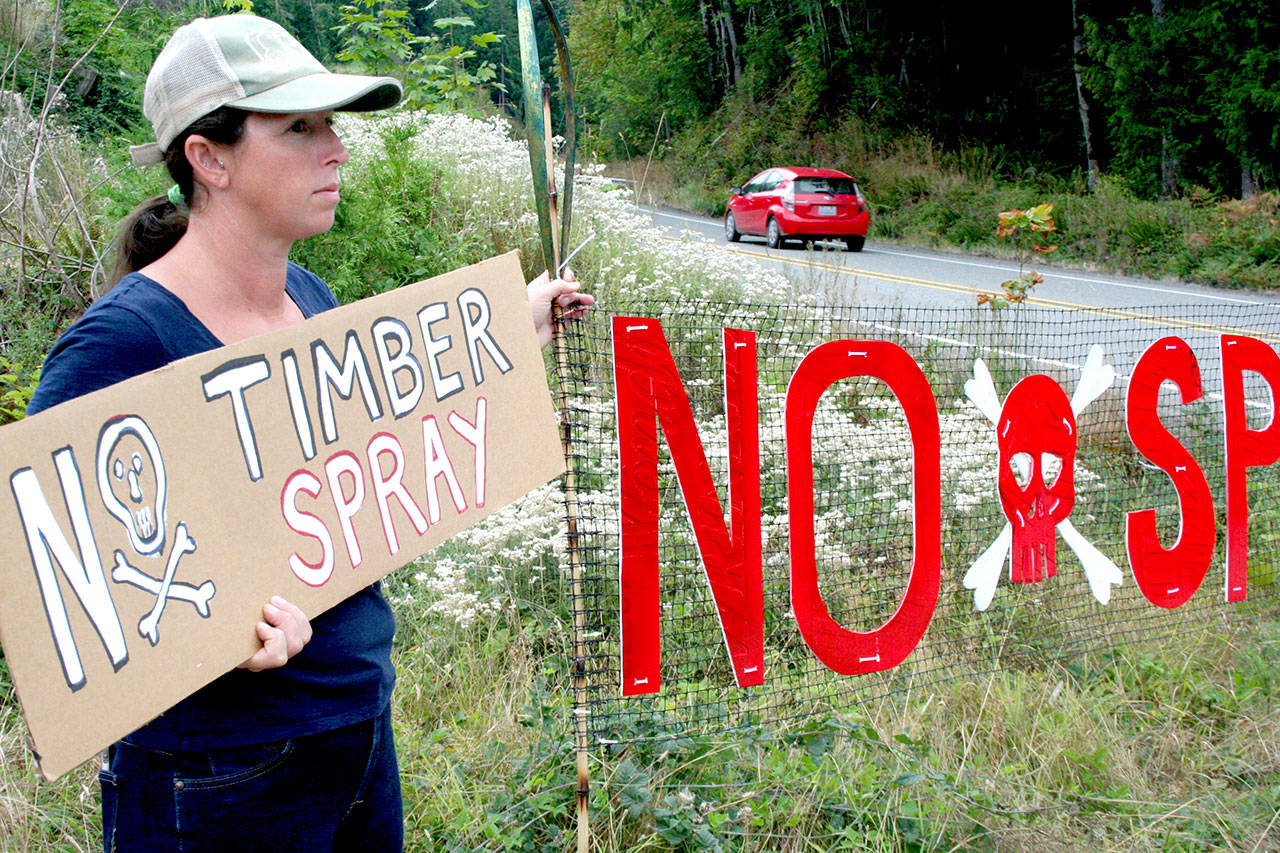 Protesters push back on aerial spraying in Jefferson County | Peninsula ...
