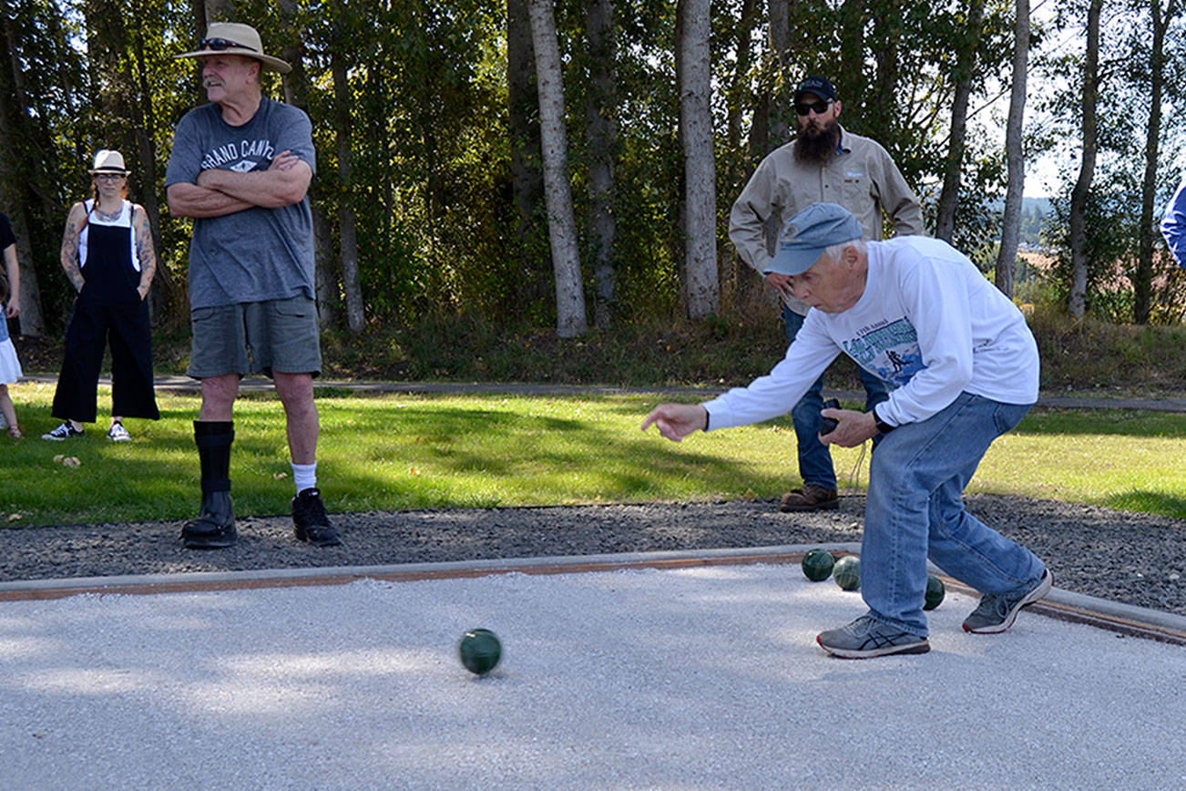 City opens bocce ball, shuffleboard courts in Carrie Blake Community ...