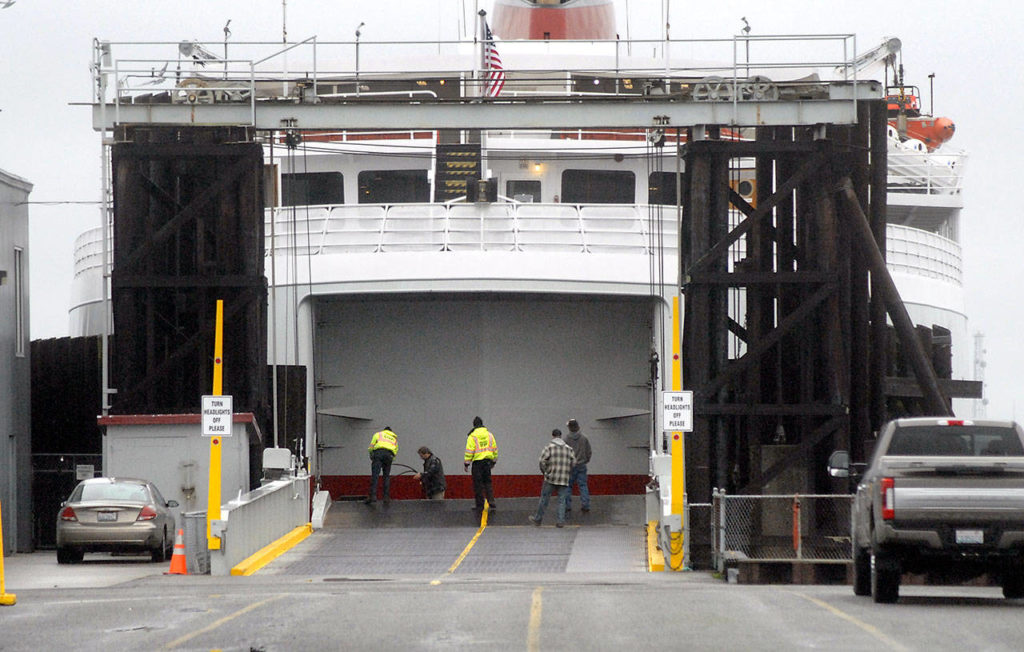 MV Coho returns | Peninsula Daily News