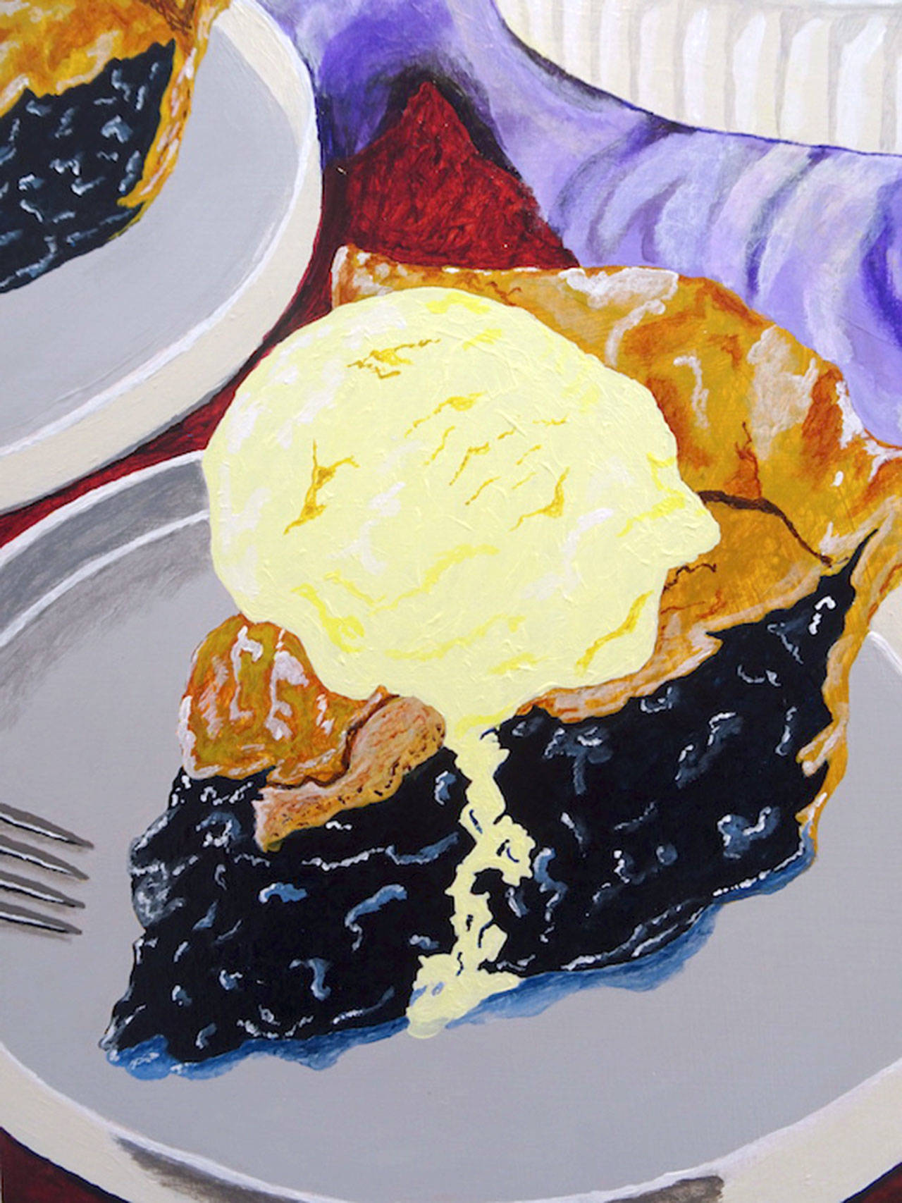 Max Grover, Larry Crockett at PtSA Grover Gallery | Peninsula Daily News