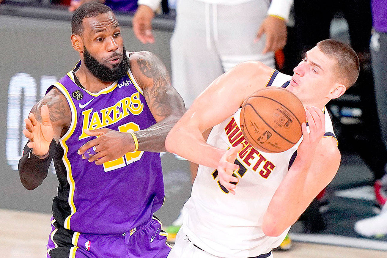 NBA: LeBron, Lakers back in NBA Finals | Peninsula Daily News