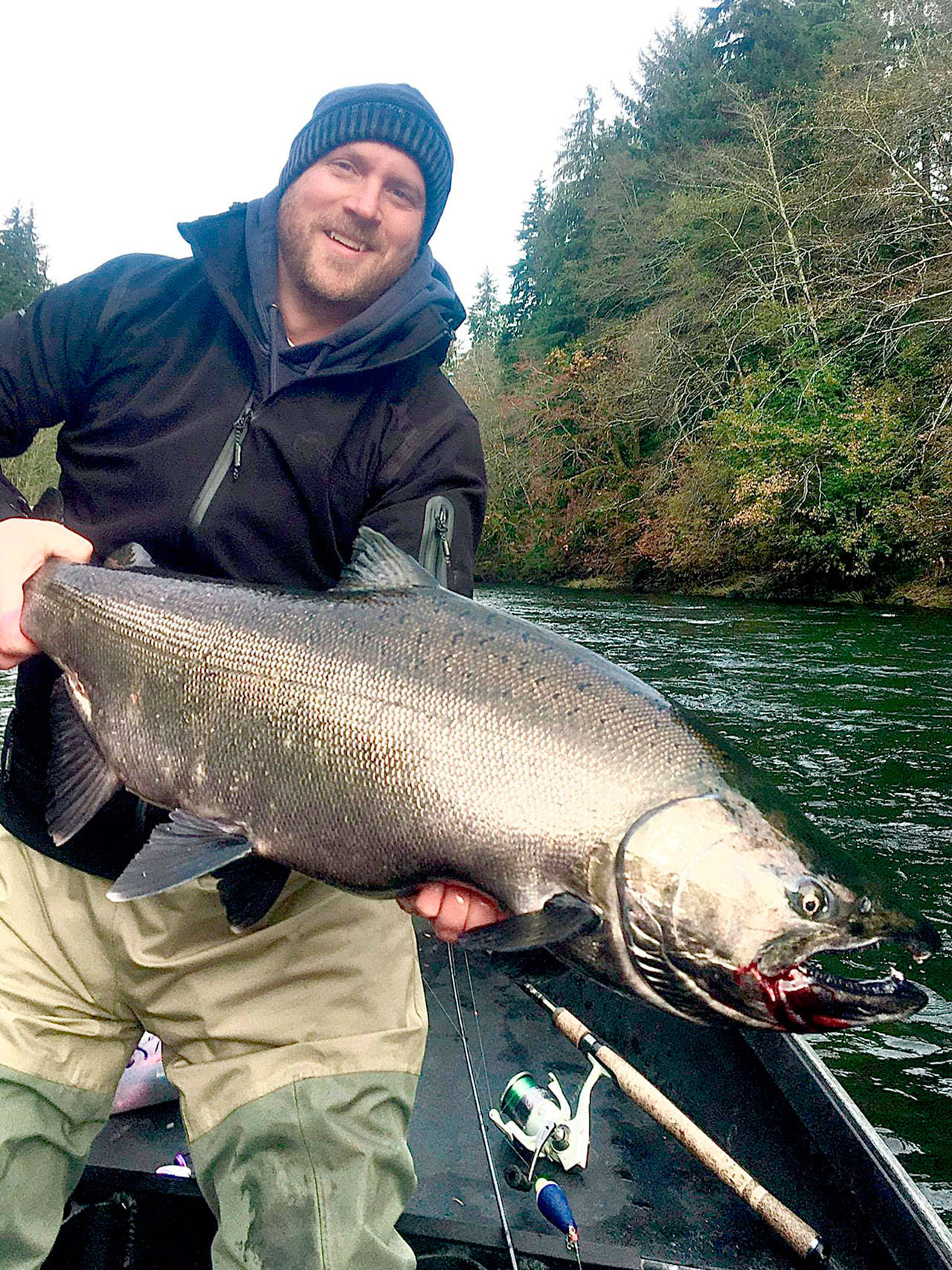 OUTDOORS: Unexpectedly early wild steelhead caught, released in Sol Duc ...
