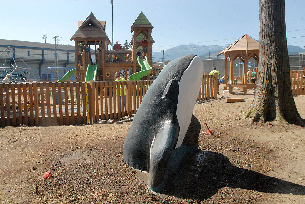 Final push substantially finishes Dream Playground | Peninsula Daily News