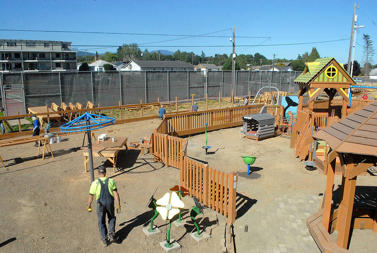 Dream Playground II nearly ready for final phase | Peninsula Daily News