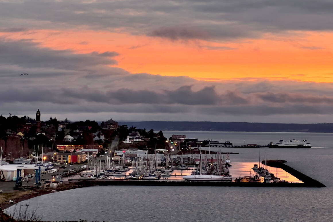 Sunrise over Port Townsend | Peninsula Daily News