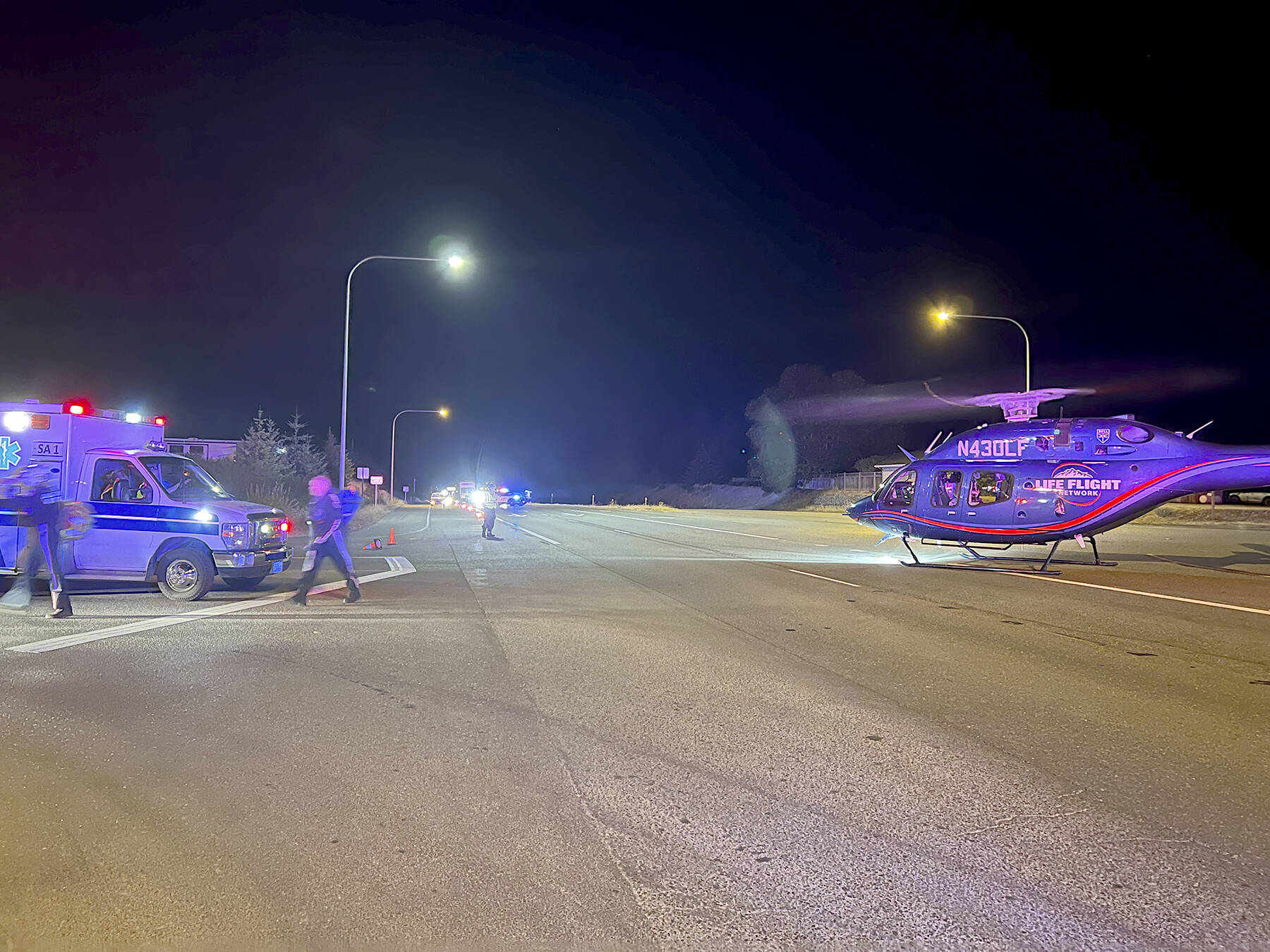 Port Angeles man in serious condition after wreck | Peninsula Daily News