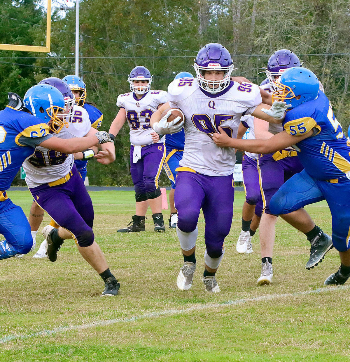 PREP FOOTBALL: Quilcene locks up No. 2 seed with win over Crescent ...