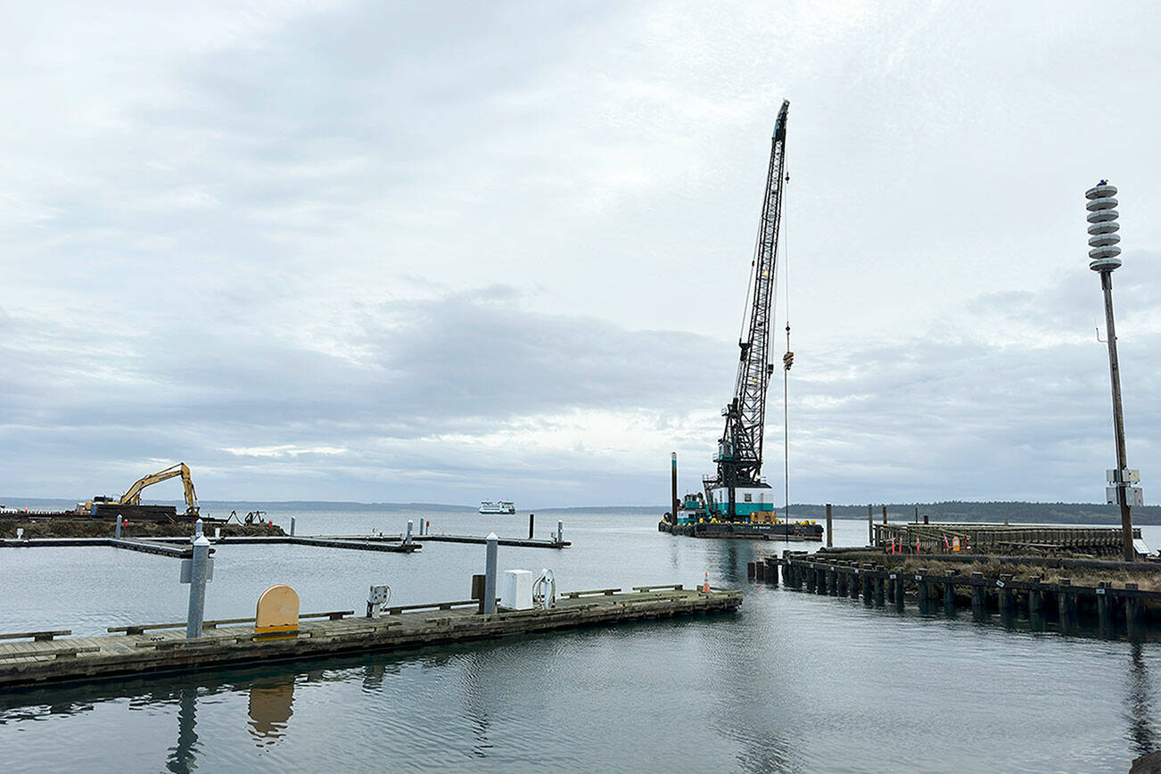 Point Hudson breakwater removed | Peninsula Daily News