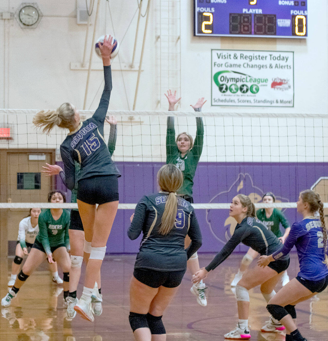 VOLLEYBALL: Sequim tops Port Angeles in Olympic League semifinal ...