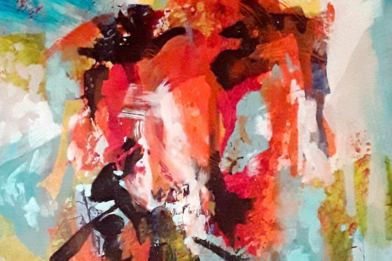 Red theme for First Friday Art Walk | Peninsula Daily News