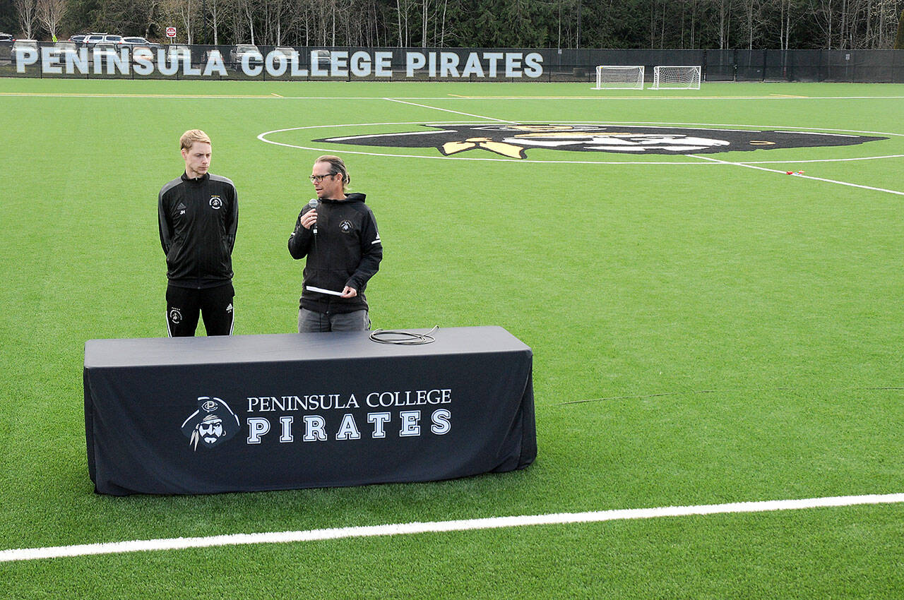 SIGMAR FIELD: Peninsula College, soccer community celebrate new turf ...