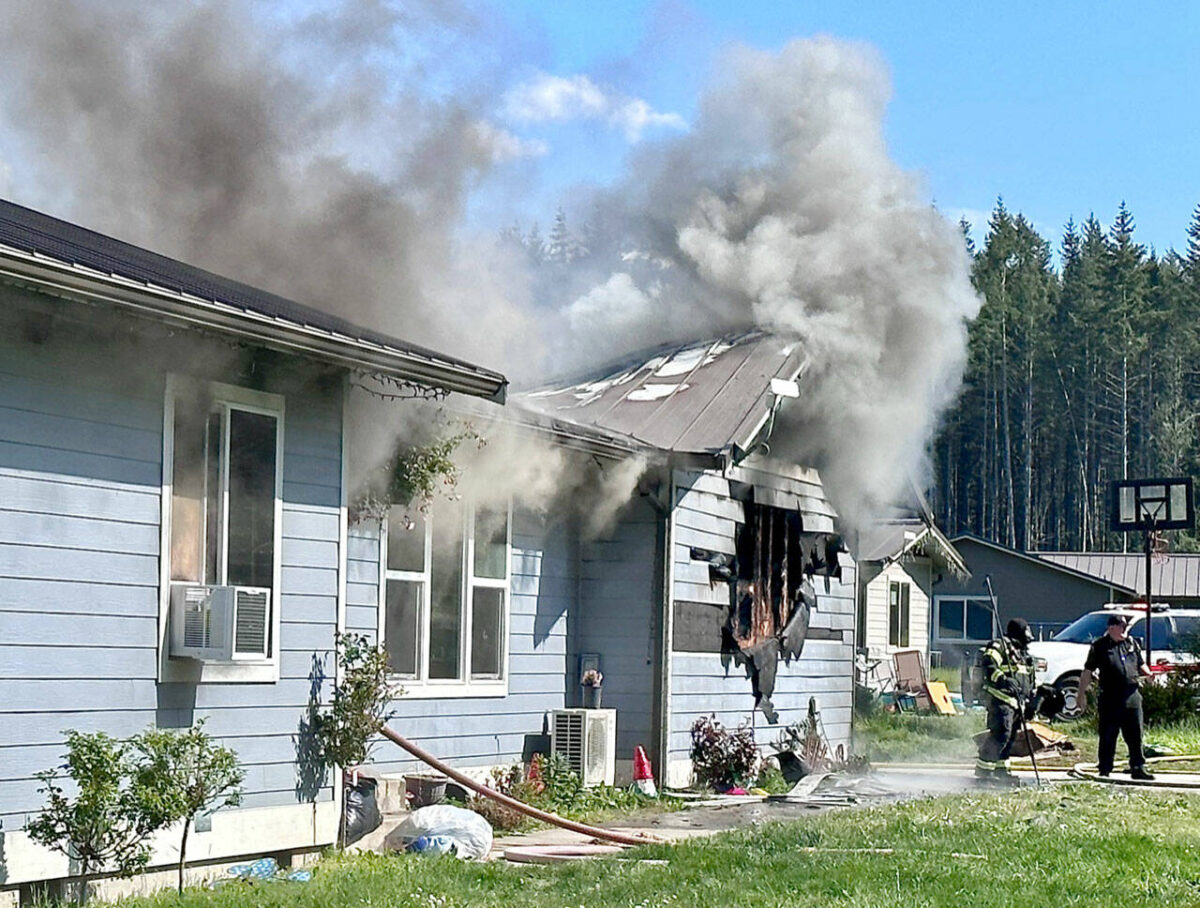 No one hurt in Elwha reservation house fire | Peninsula Daily News
