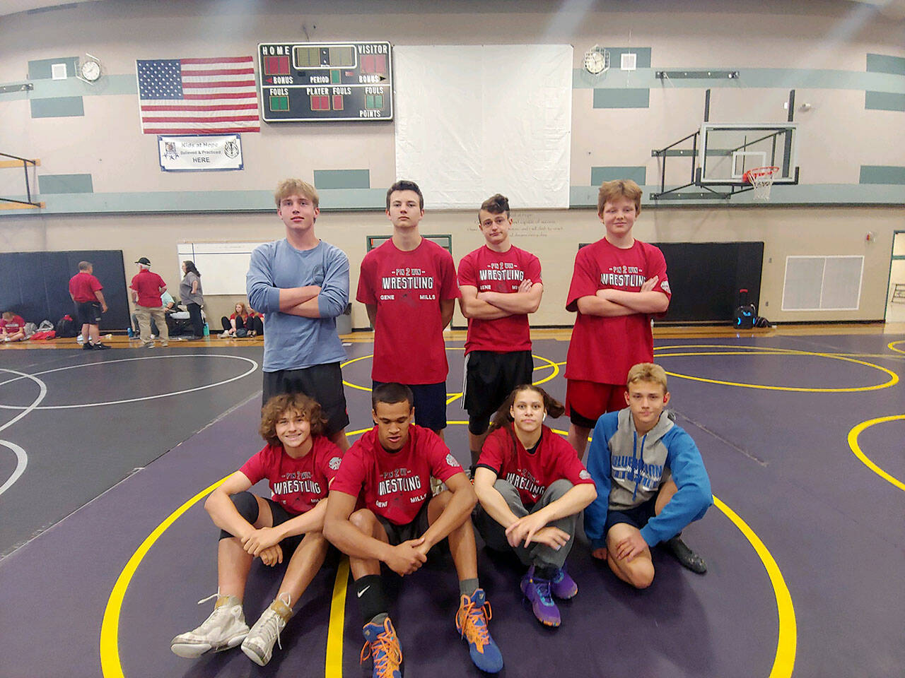 WRESTLING: East Jefferson grapplers compete, bond at Cusick and Sequim ...