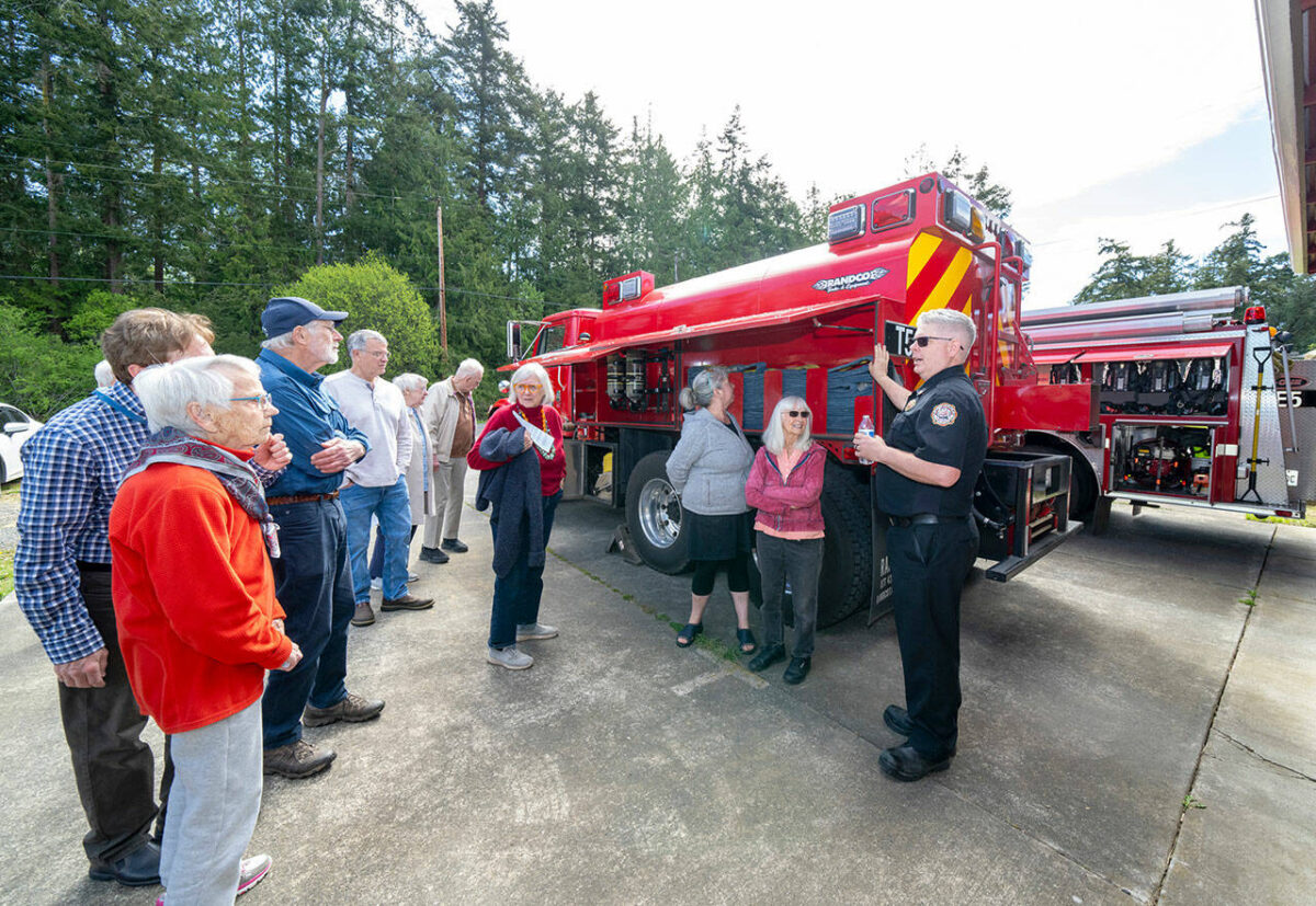 Marrowstone Island fire station open for business | Peninsula Daily News
