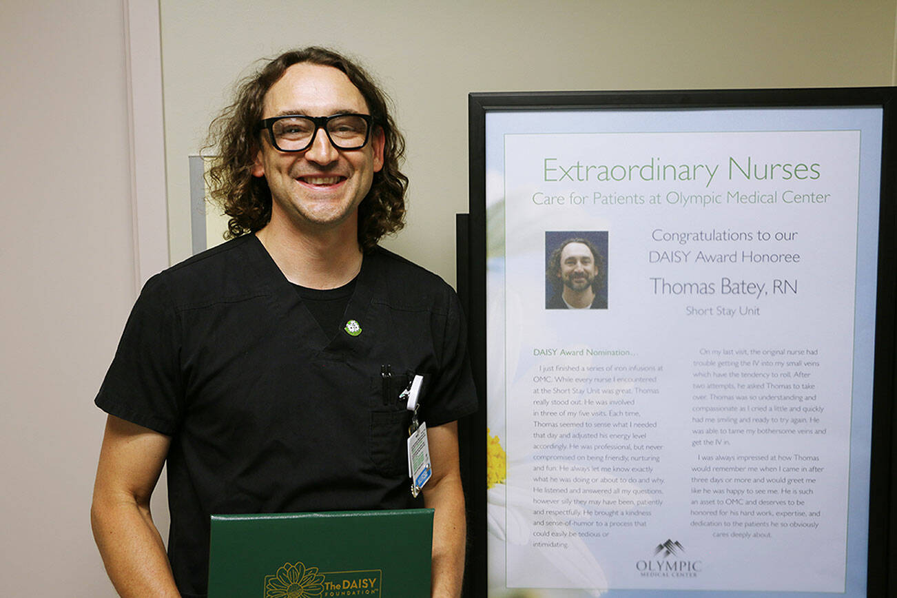 Thomas Batey recognized | Peninsula Daily News