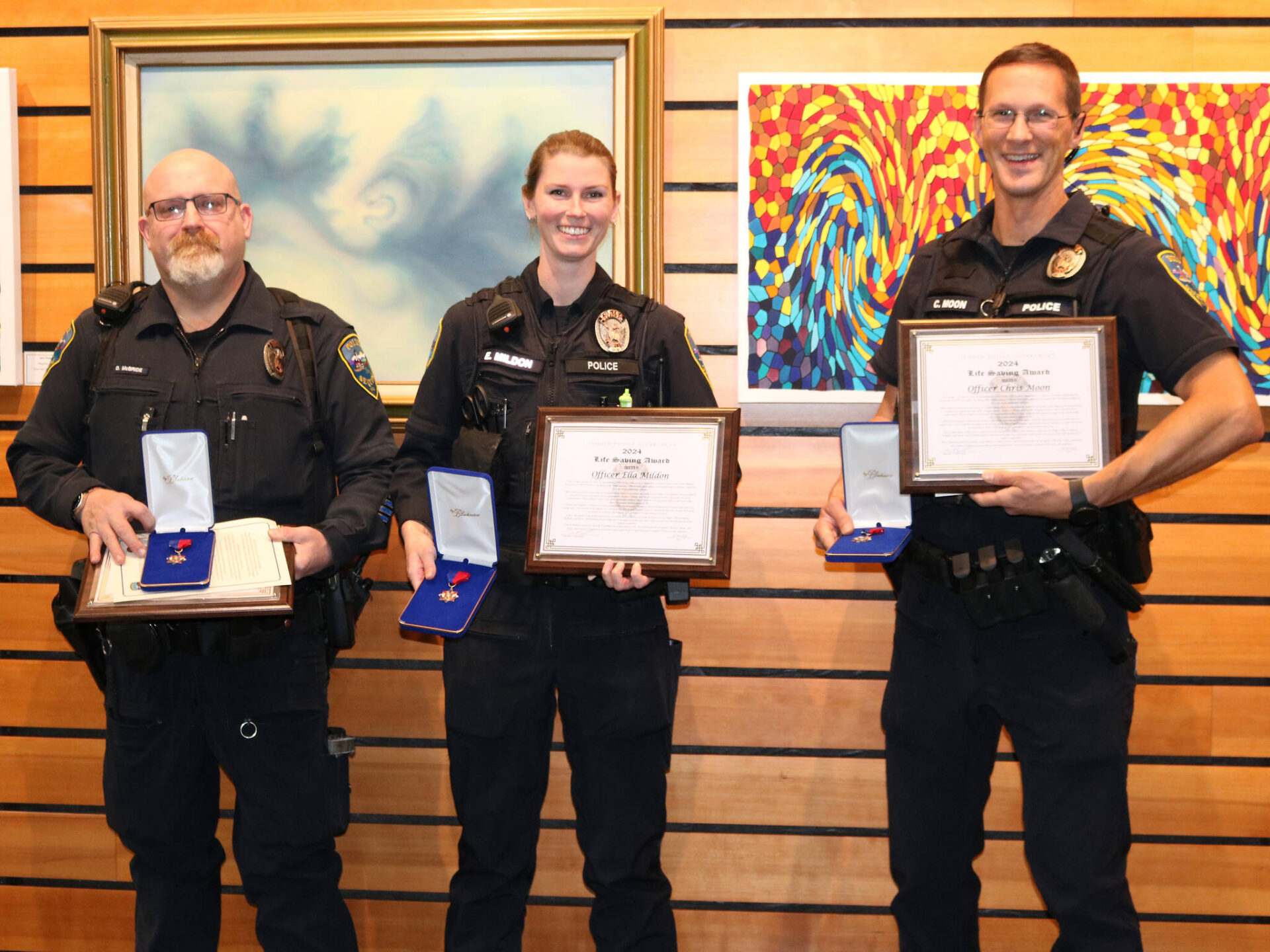Sequim police officers honored with Lifesaving Award | Peninsula Daily News