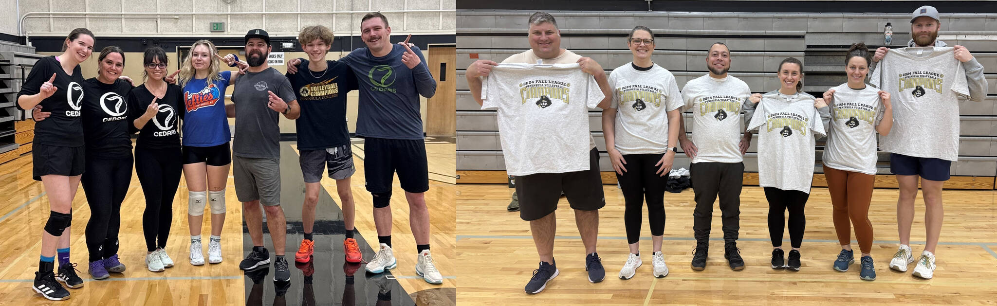 AREA SPORTS: 7 Cedars, No Diggity win Peninsula College Volleyball ...