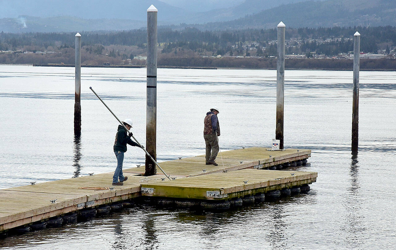 Dock in place | Peninsula Daily News