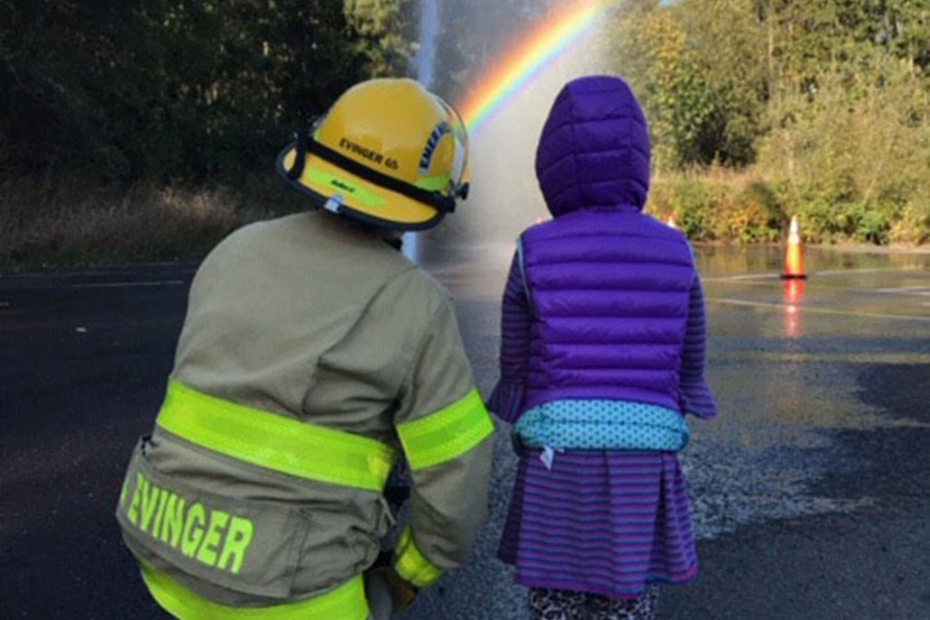 Firefighters hold training day with Crescent School kids | Peninsula ...