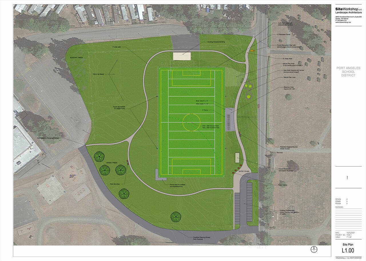 Bidding opens for Monroe Athletic Field | Peninsula Daily News