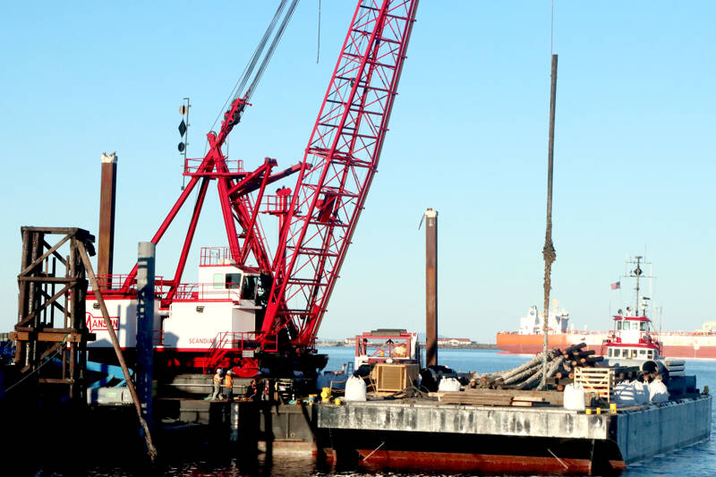 Piling replacement | Peninsula Daily News