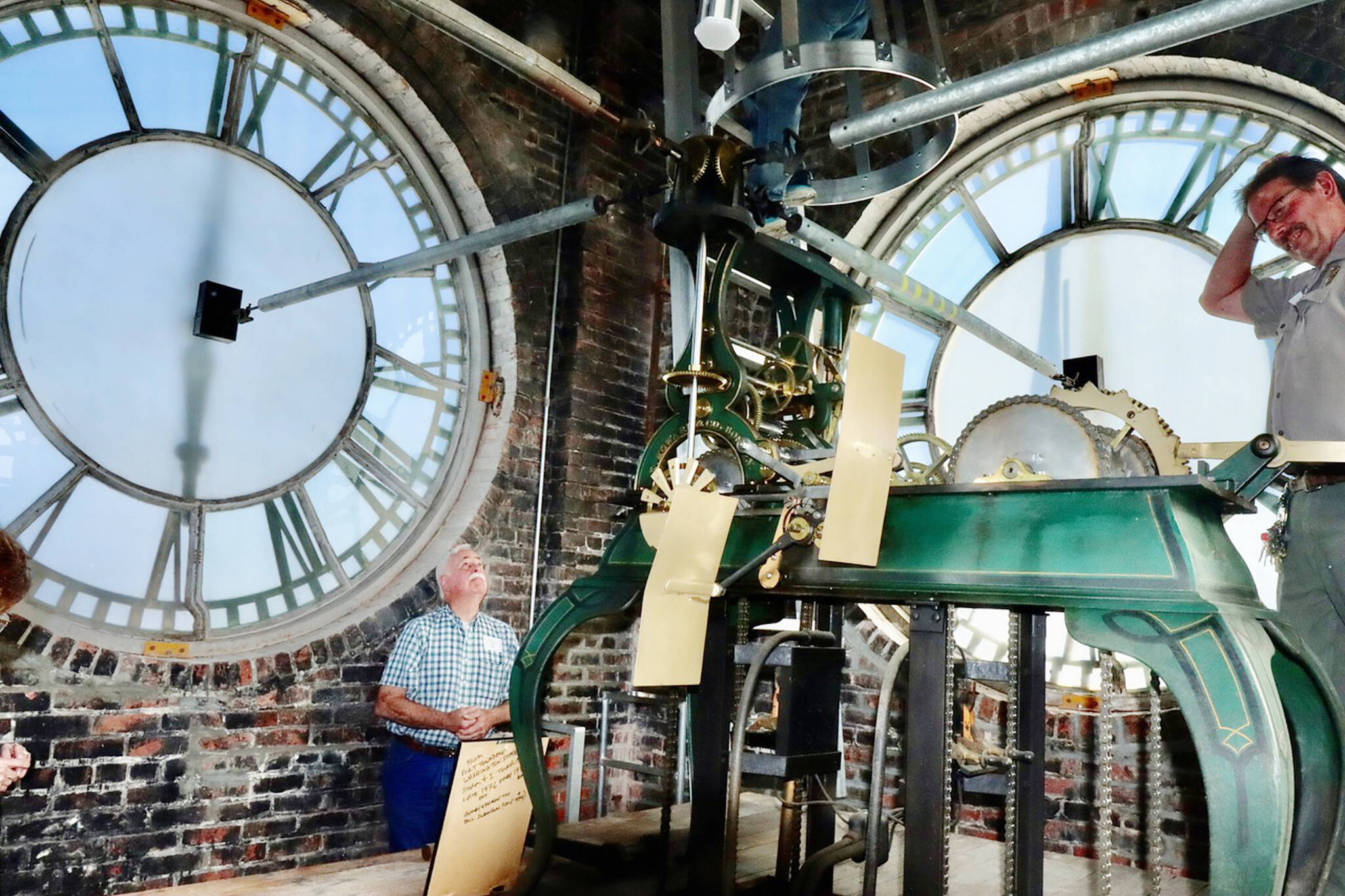 Inside the clock tower | Peninsula Daily News