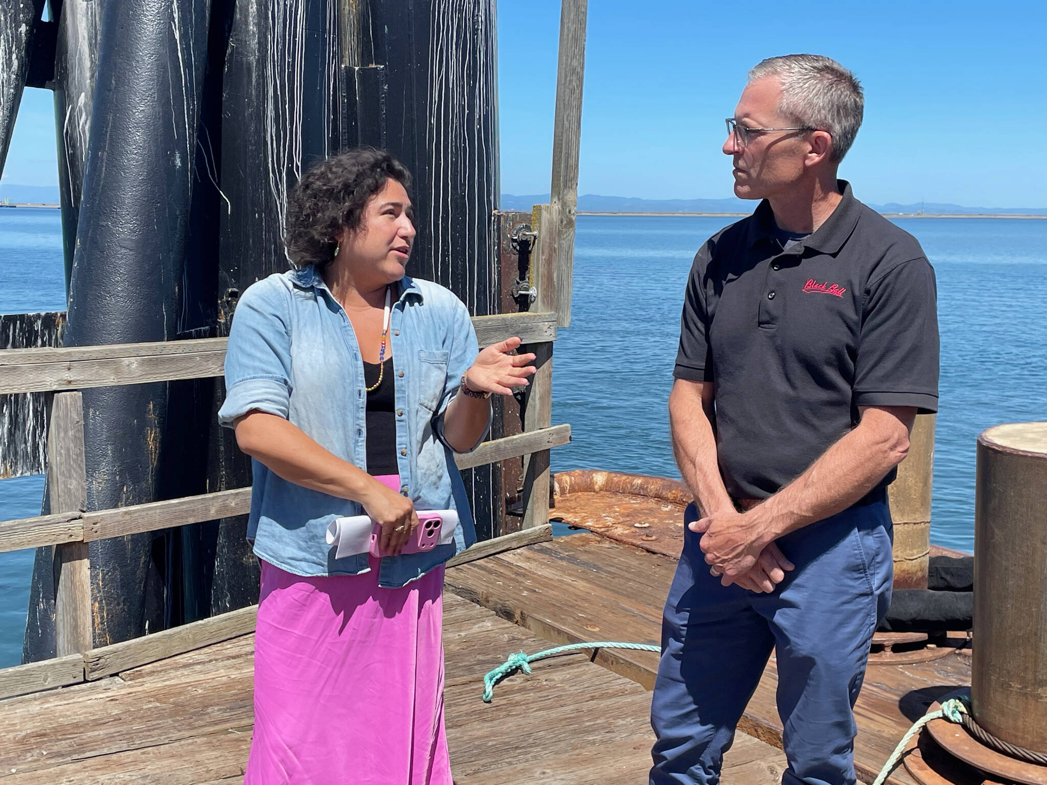 Representative visit | Peninsula Daily News